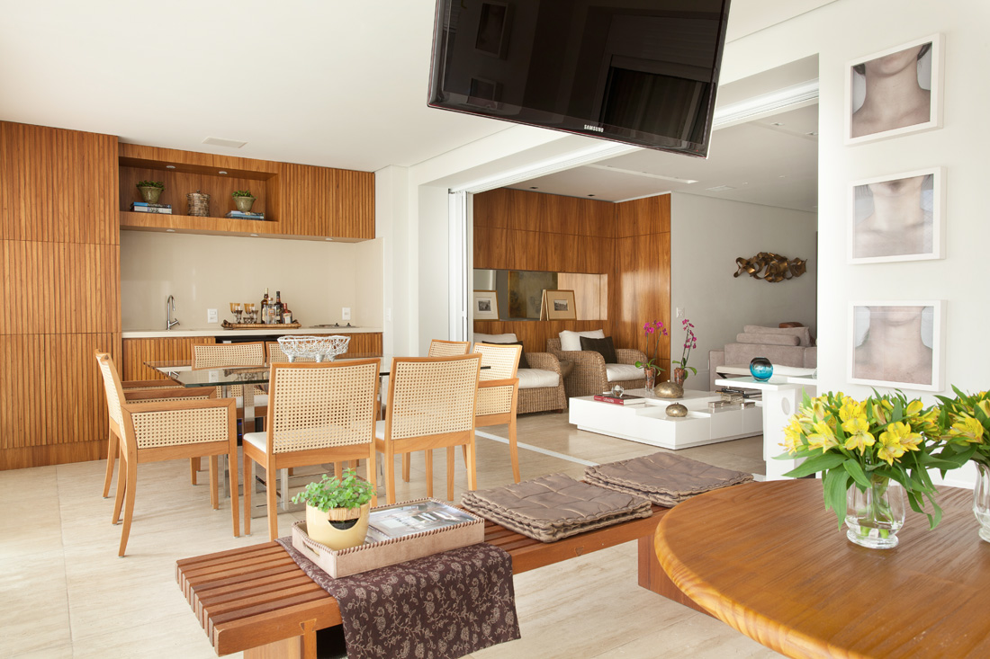 Altura ideal para a TV - Liliana Zenaro Interiores