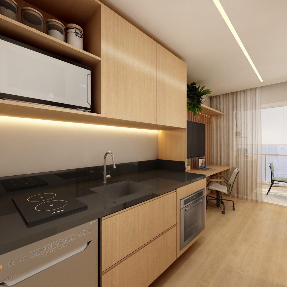 Decoração de studio - Liliana Zenaro Interiores